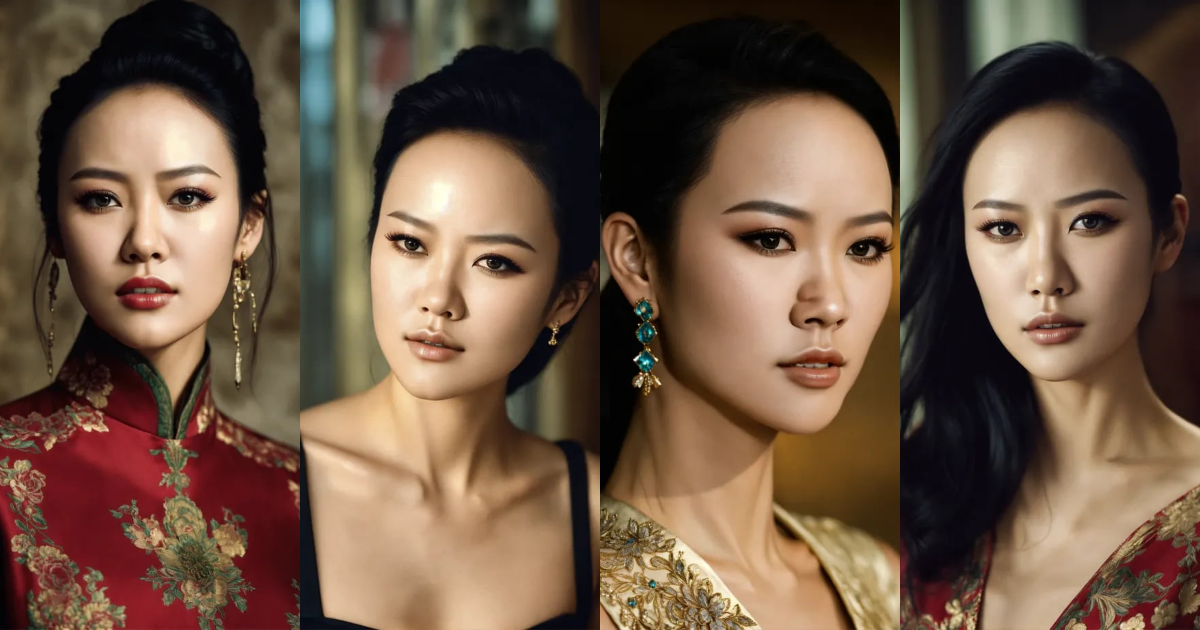 Lexica - Portrait of most beautiful woman with a powerful gaze ...