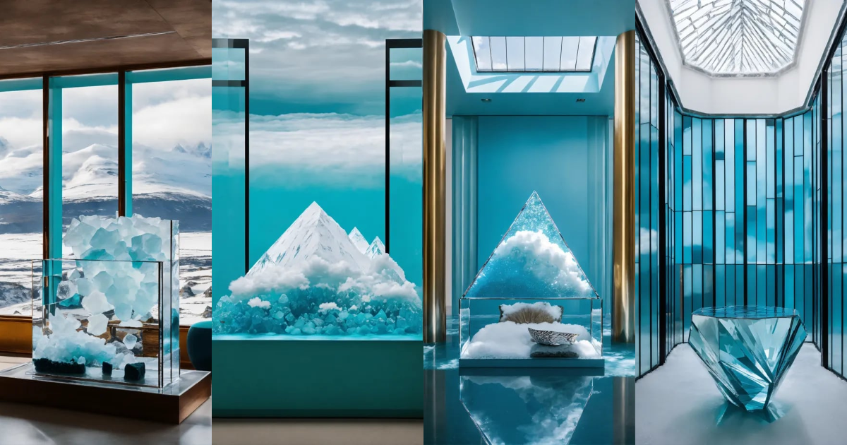 Lexica - Minimalist The Fifth Element liminal Memphis horse hair double ...