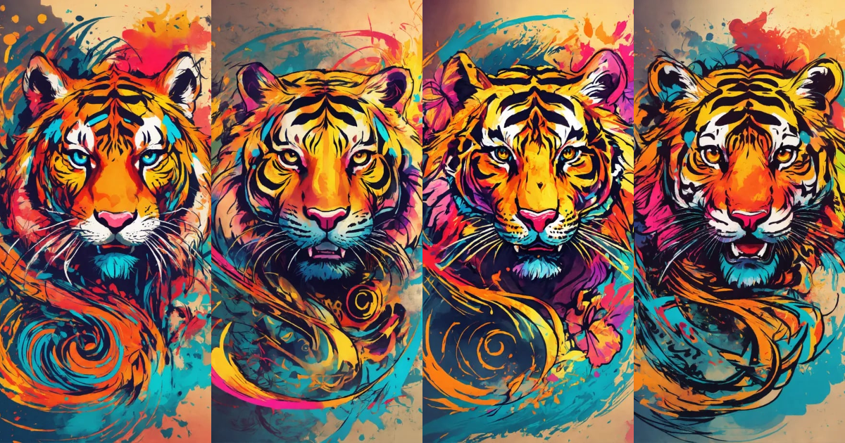 Lexica - Sketch tattoo drawing drawing style stylization bright colors ...