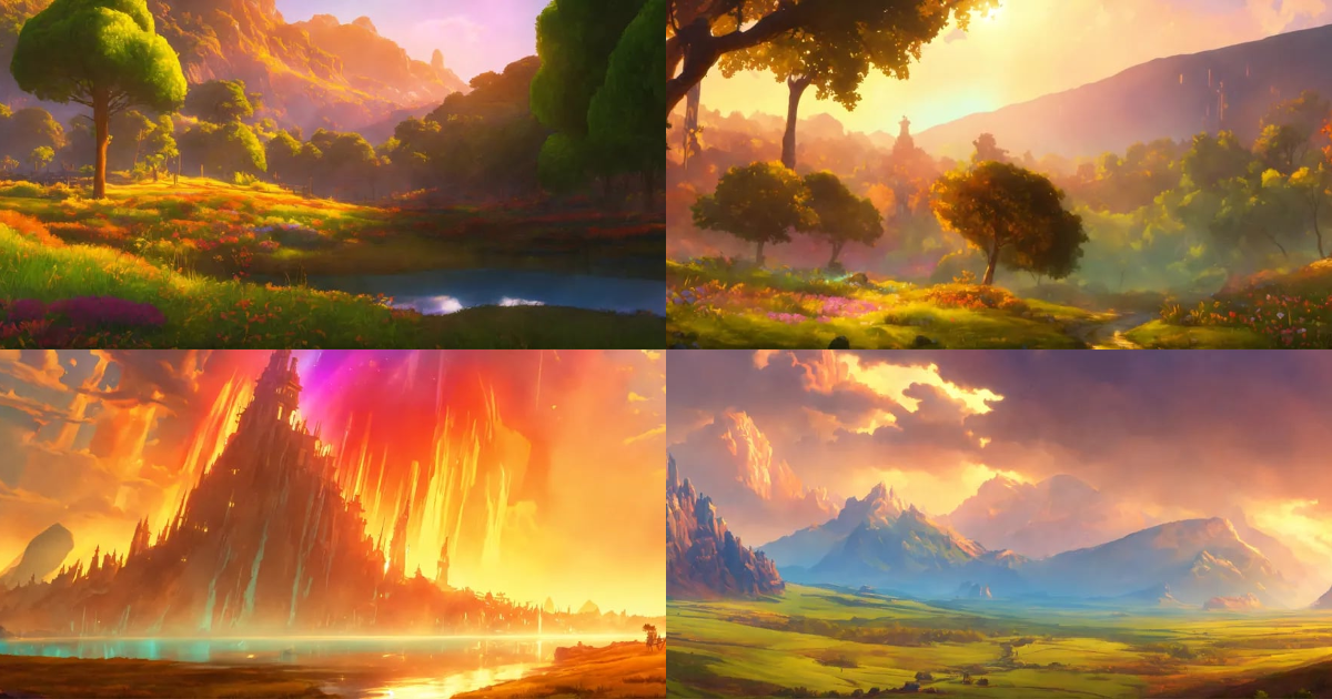 Lexica - Random Fantasy Landscape in Game Art style, perfect ...