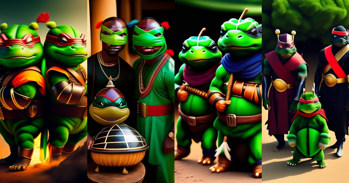 Lexica - Nigerian ninja turtles