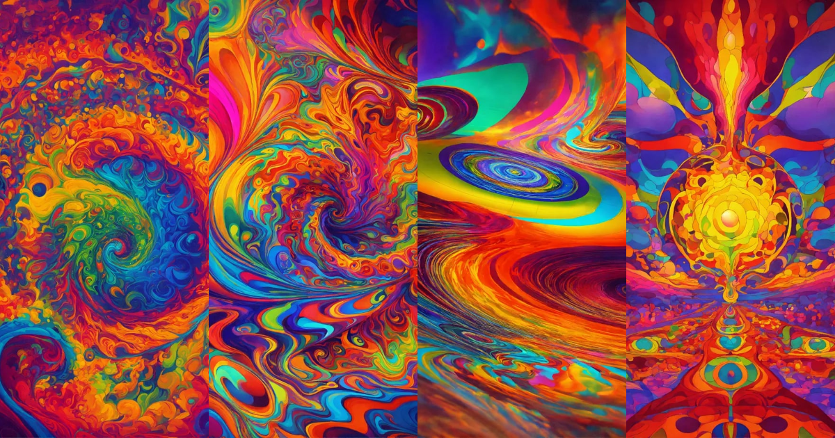 Lexica - Psychadelic trance abstract art