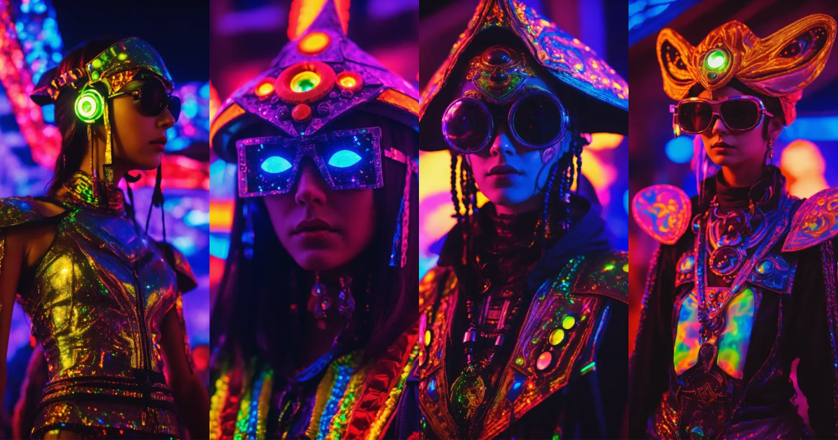 Lexica - Photorealistic 3D portrait Cosmic Alien in Colorado Festival ...