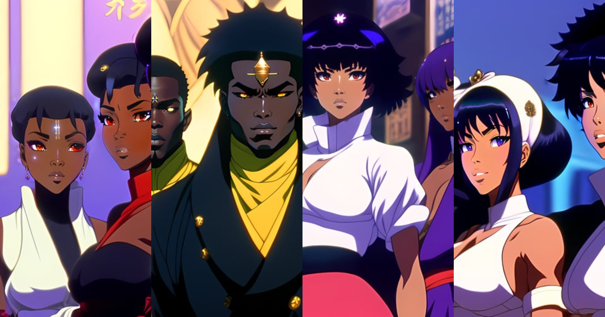 Lexica - A group of Beautiful Black 25 yr old maji, magic wielders in ...