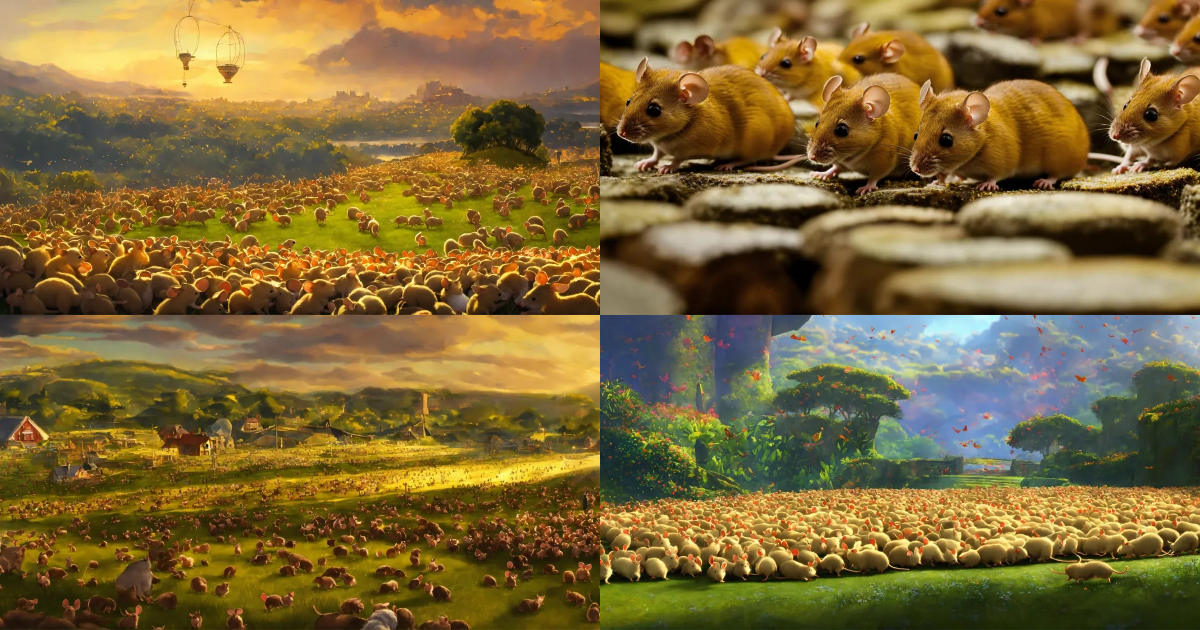 Lexica - See the mice in their million hordes.
