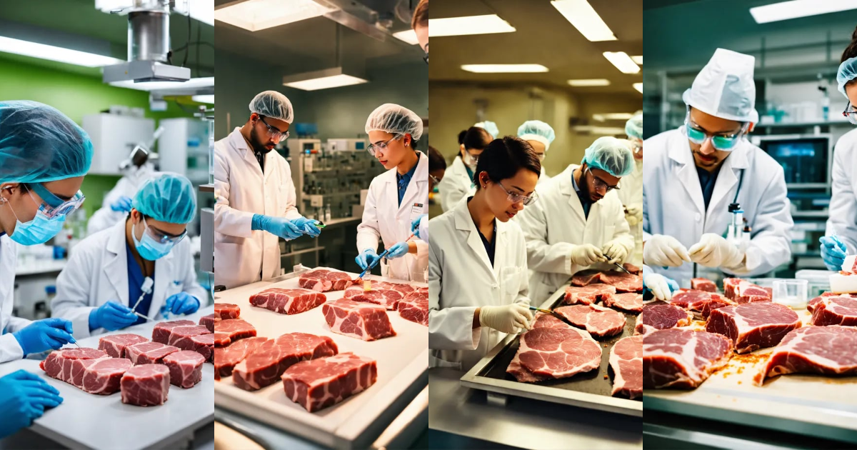 Lexica - Group of diverse scientists wearing lab coats working on a ...