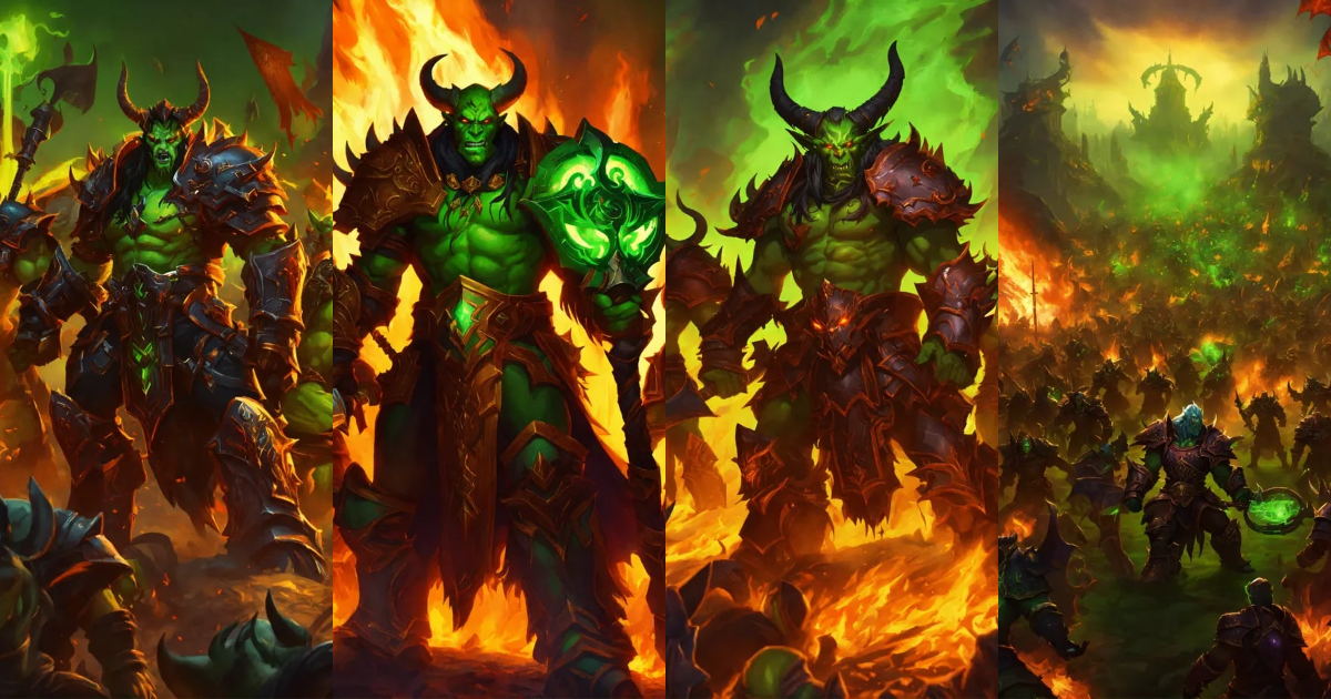 Lexica - An army of the demonic Burning Legion invading Azeroth, World ...