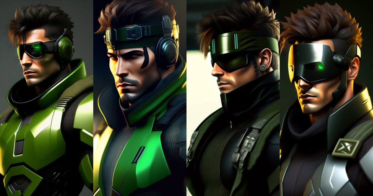 Lexica - Solid snake cyborg ,tech, suit, military ,sci-fi ,symmetry ...