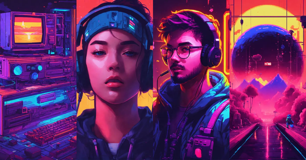 Lexica - "Produce a striking YouTube profile picture that brings ...