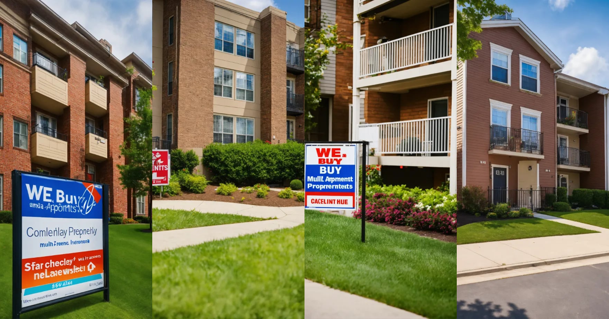 Lexica - Showing a "We Buy Multi-Family and Apartments Properties" sign ...