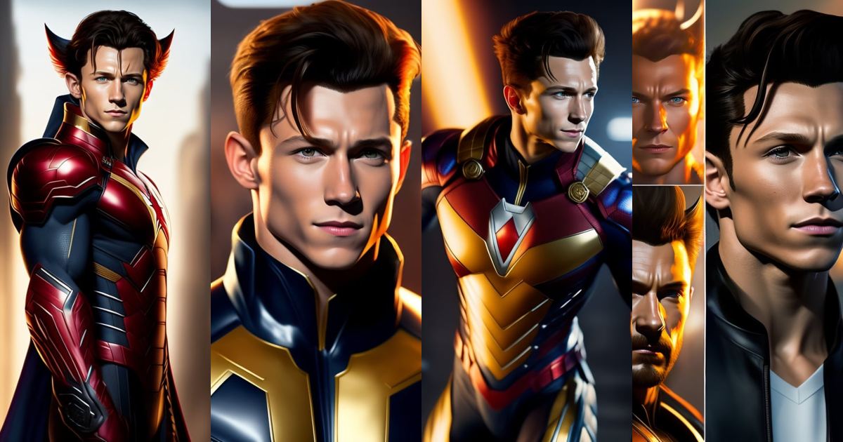 Lexica - “photorealistic concept art of tom holland as Wolverine in ...