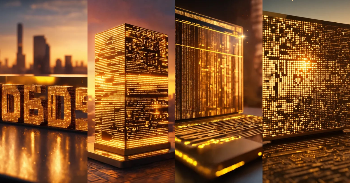 Lexica - Ultra realistic в взphoto of a very high tech 3d software code ...