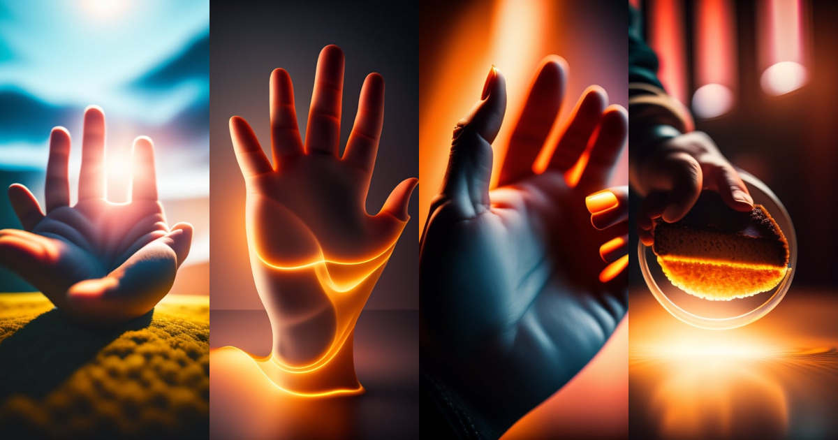 Lexica - Hand floating, sharp, 35 mm, 8k, cinematic lighting, cinematic ...