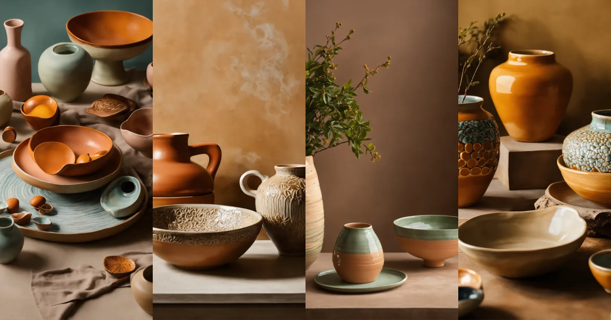 Lexica - Create unusual and eye-catching images of handmade ceramics in ...