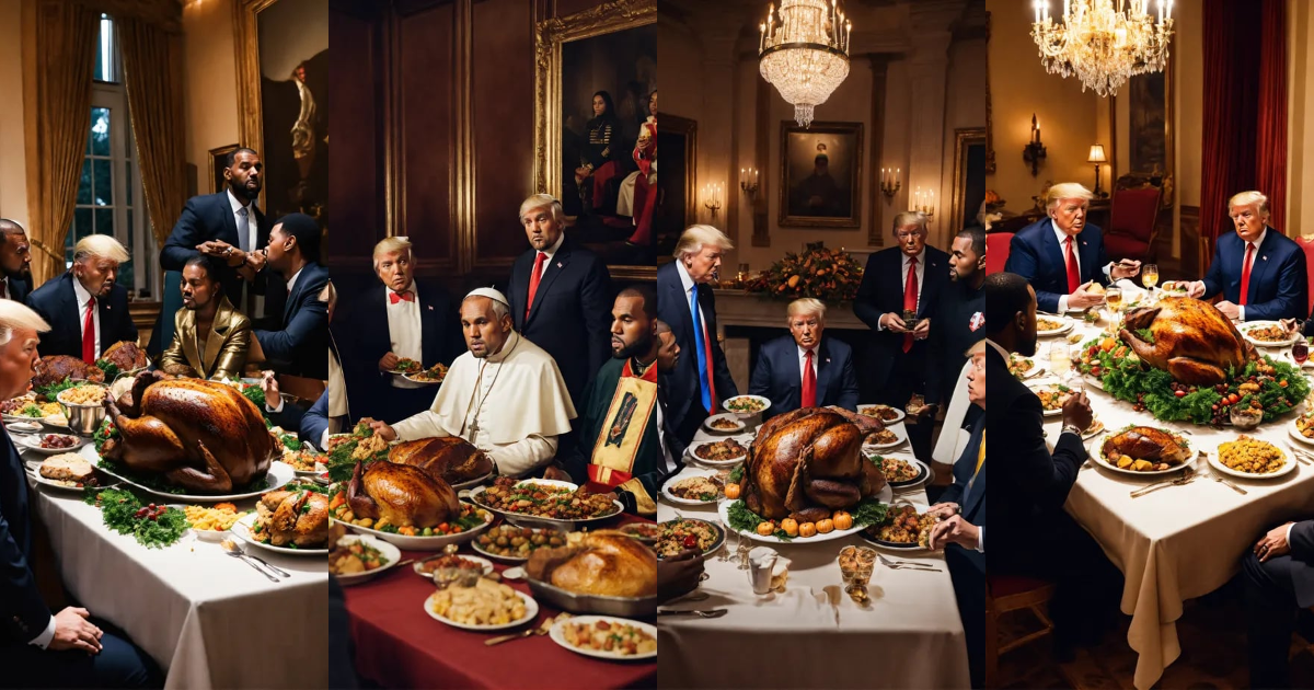 Lexica - Photo realistic shot of lebron james eating thanksgiving ...