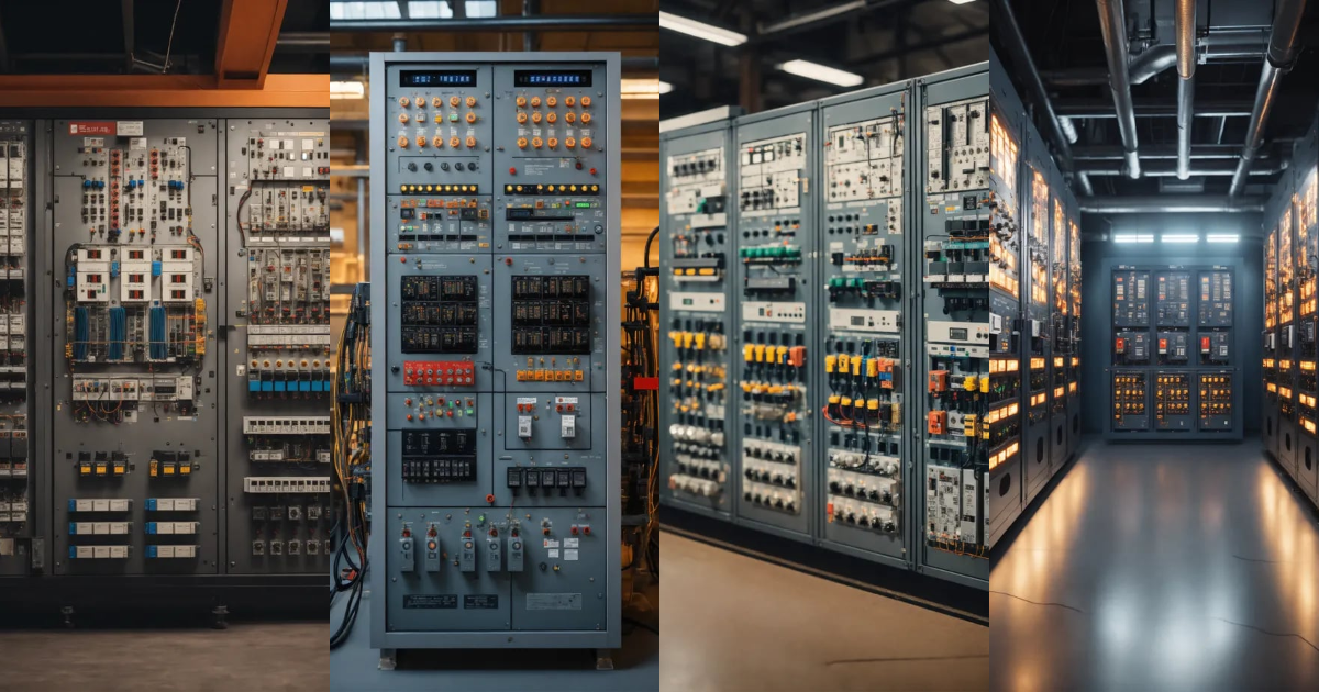 Lexica - Industrial electrical control panel, best quality, full body ...