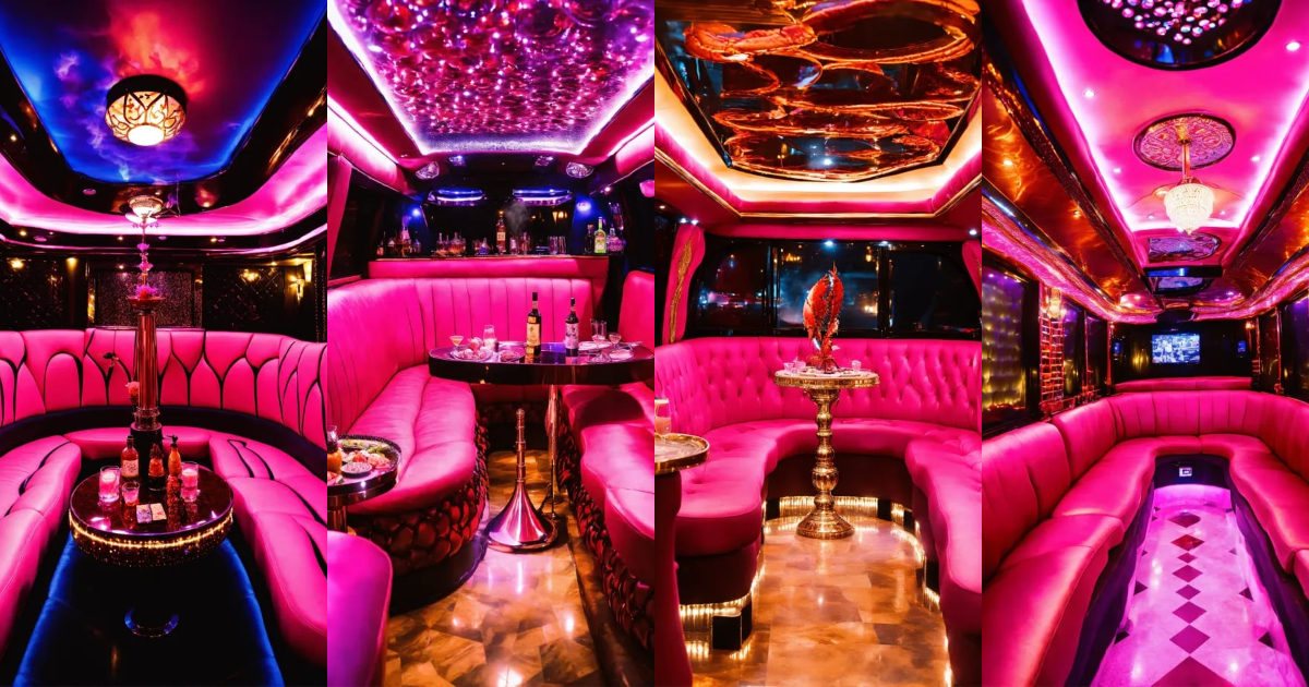 Lexica - LIMOUSINE VAN, hookah lounge, luxurious hookahs, affluent ...