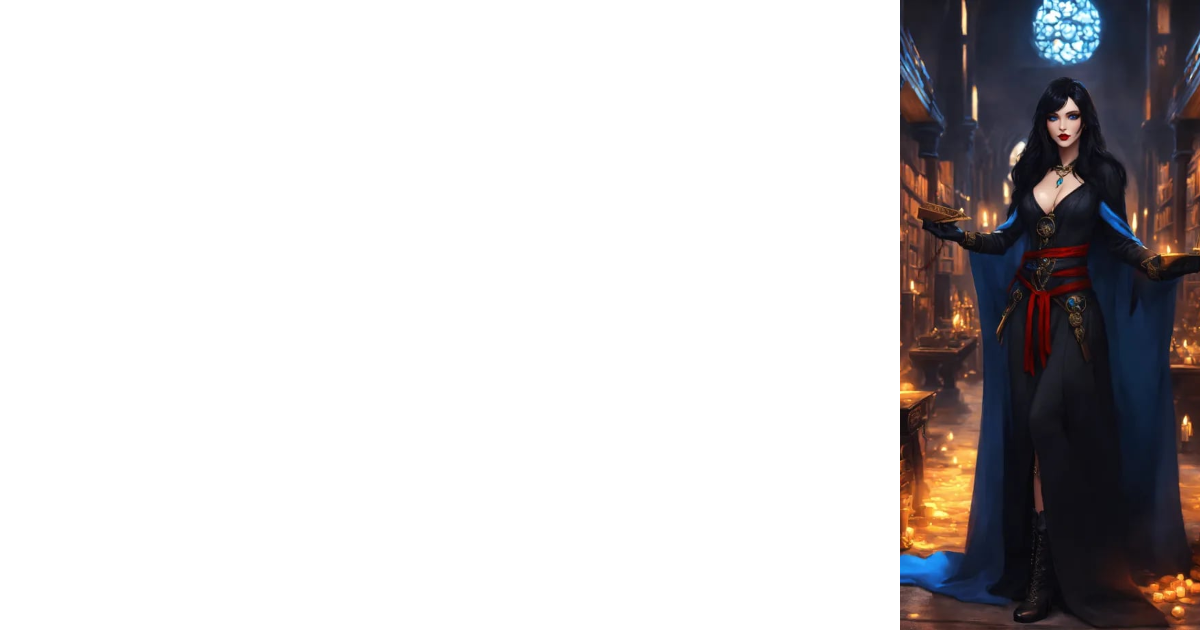 Lexica - 8k, fantasy art, arcane library background, enchantress, 5 ...