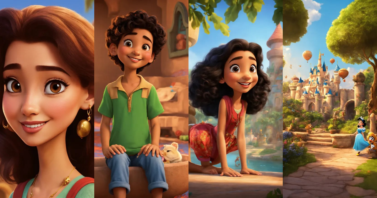 Lexica - Disney alaa eldin charctter cartoon