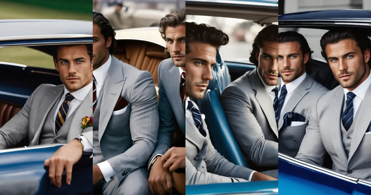 Lexica - Two muscled Italian sportsmen, blue eyes, curled hair, in a ...