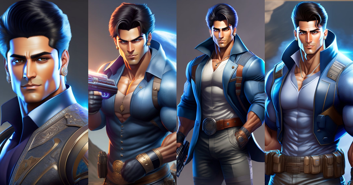 Lexica - Lalit possesses a balanced physique with a moderate build ...