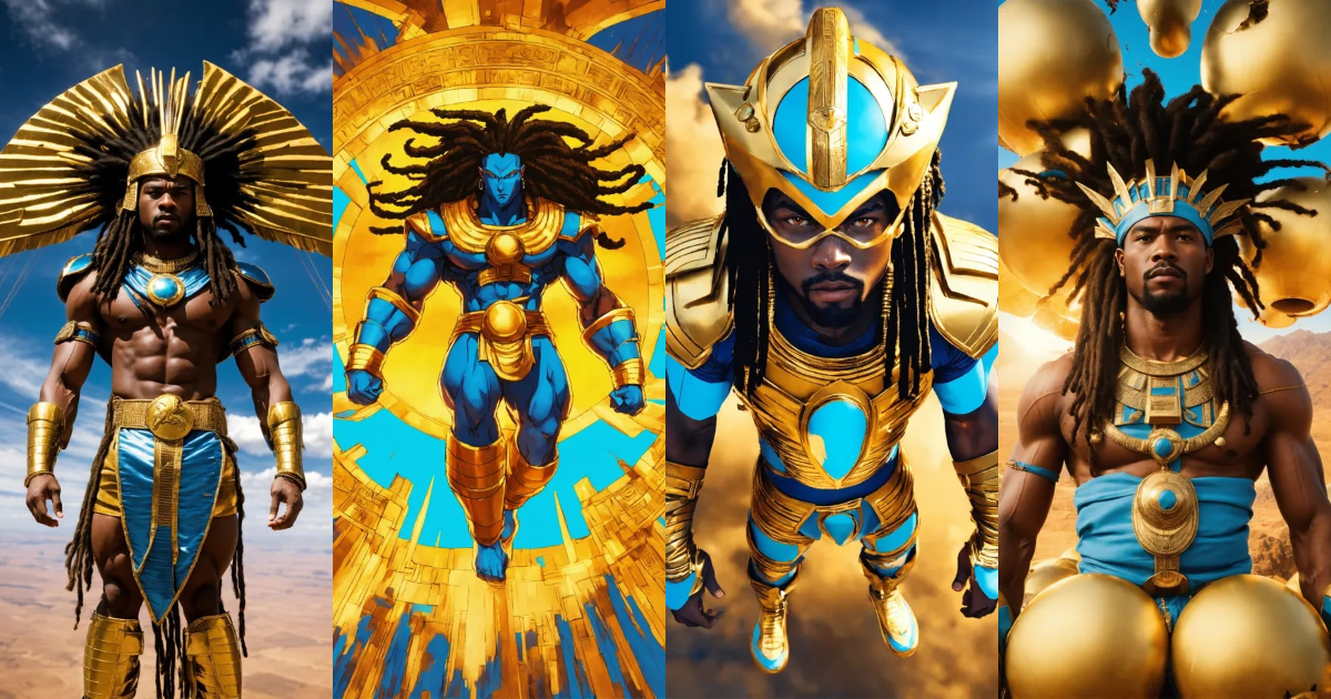 Lexica - Dragonball Z effects, a symmetrical dramatic aerial photograph ...