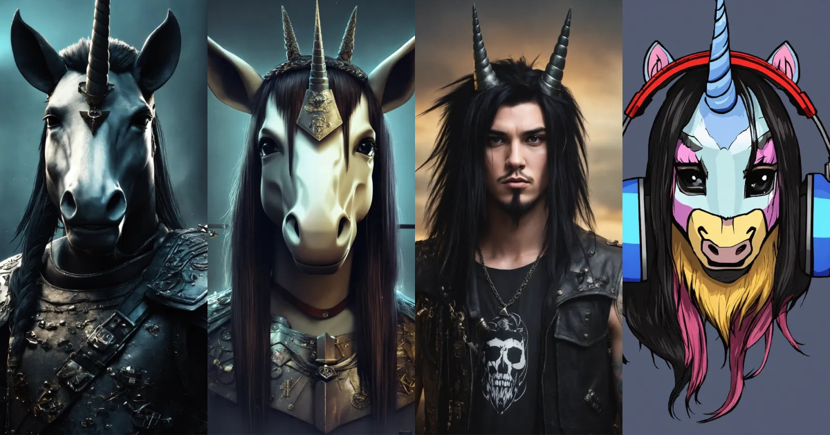 Lexica - Emo rock, metal, squarehead, emo unicorn, viking, graphics ...