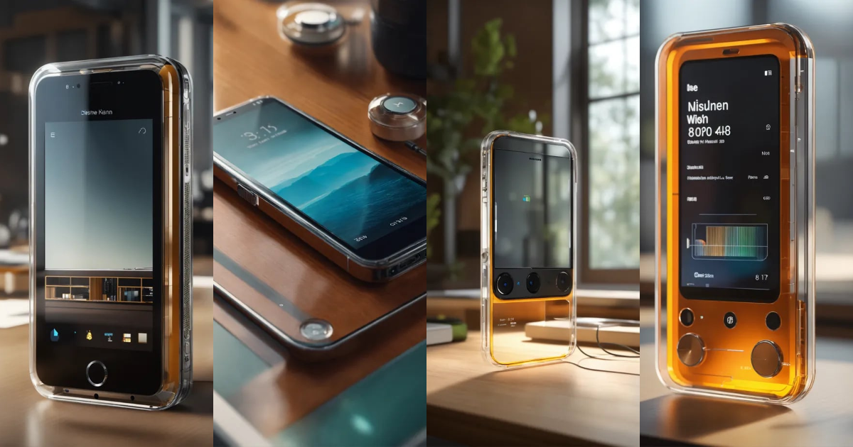 Lexica - A see through polycarbonate smart phone designed by Dieter ...