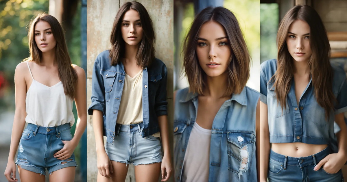 Lexica - Stunningly beautiful pale faced brunette with straight ...