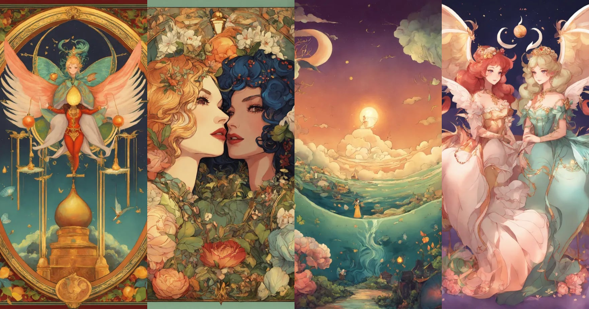 Lexica - Good and evil, pearlescant, illustrator