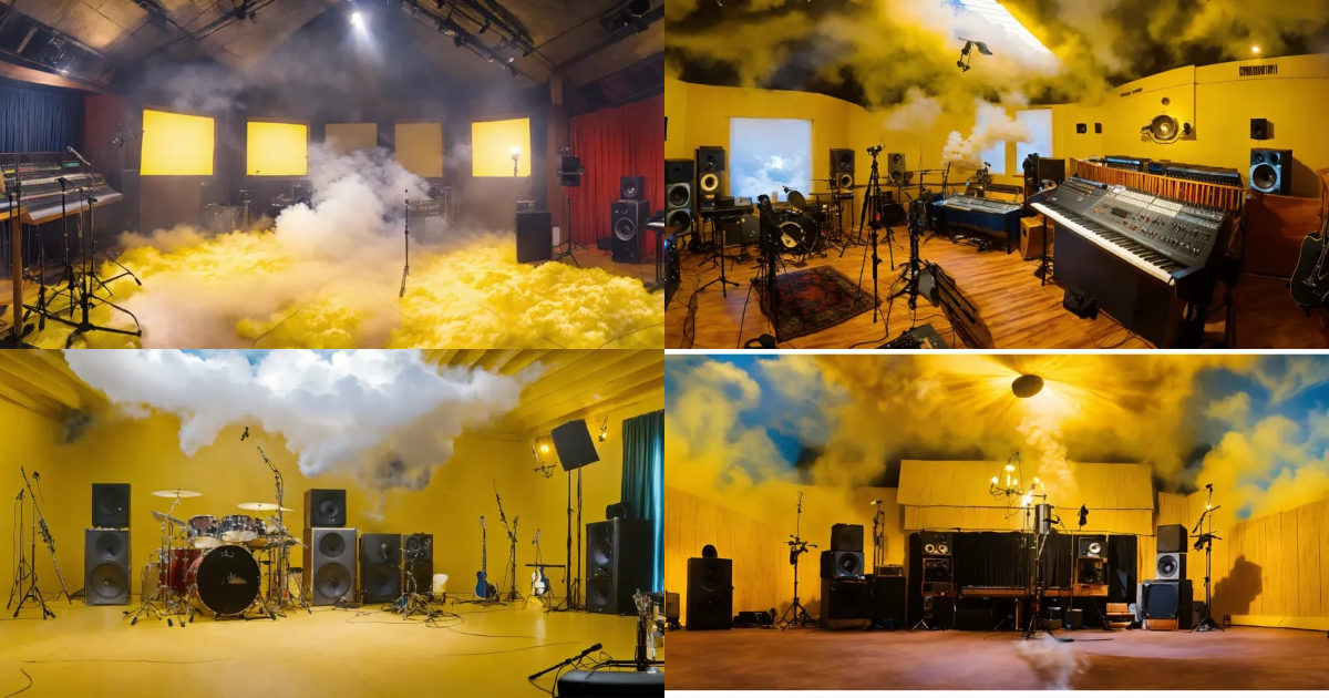 Lexica - Smoke and Clouds ENTIRE throughout the INSIDE the studio ...