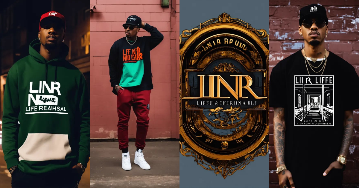 Lexica - LINR Life Is No Rehearsal urban clothing line logo hip hop LINR