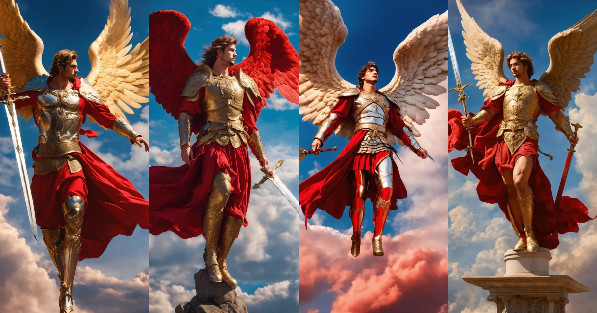 Lexica - Ultra realistic full body photo of an male archangel wearing ...