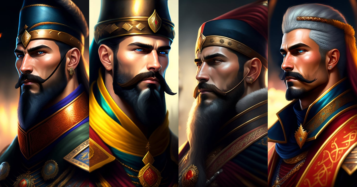 Lexica - Cossack, d & d, fantasy, portrait, highly detailed, headshot ...