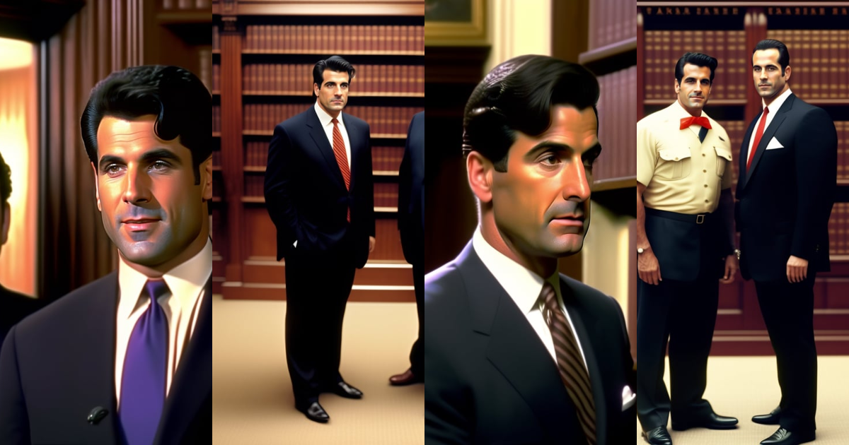 Lexica - My cousin vinny and dan fielding standing together like ...