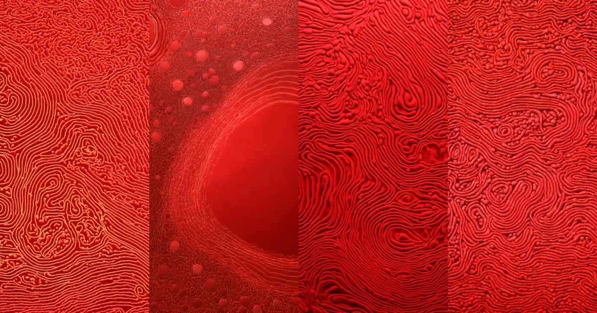 Lexica - Red squiggle line with phospholipid aroudn borders