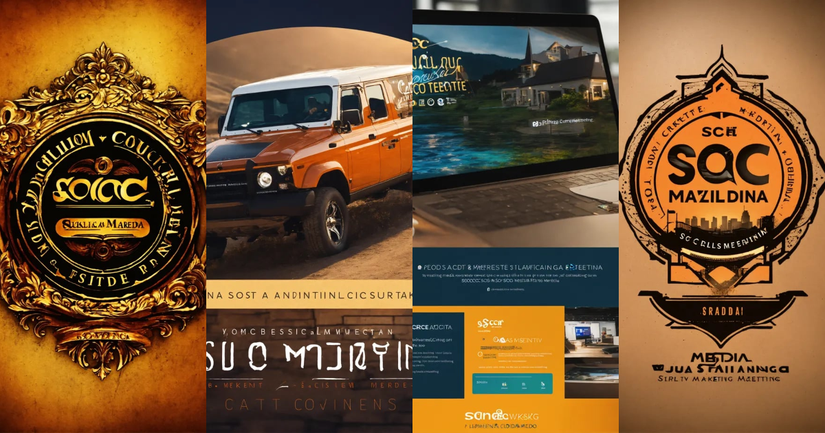 Lexica - Create a logo for Soc Media Marketing