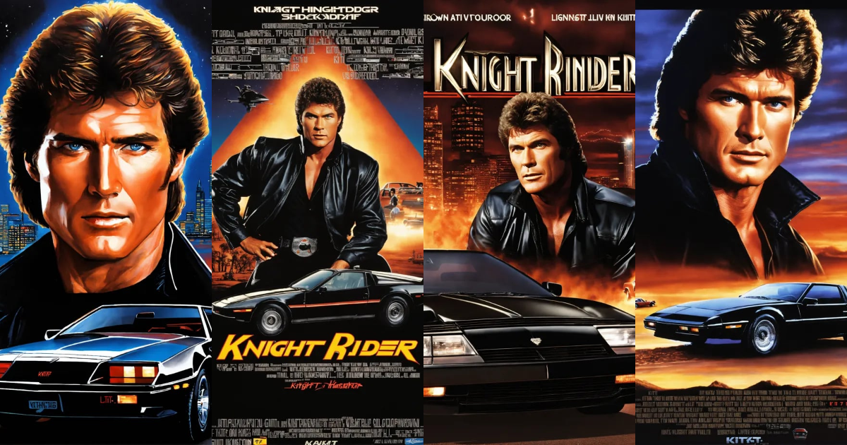 Lexica - Knight Rider car tv show KITT. david hasselhoff