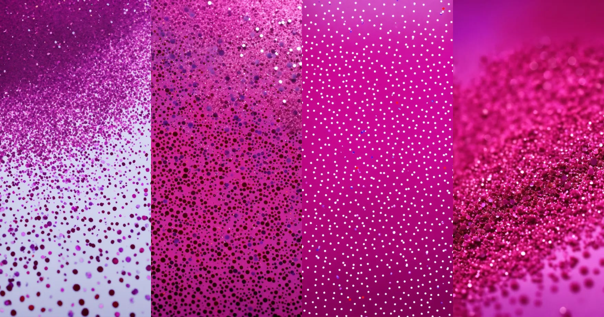 Lexica - A series of very small purple and magenta specks scattered on ...