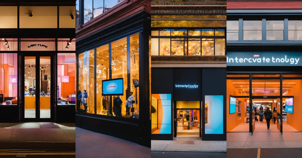 Lexica - San francisco storefront of interactive technology store ...