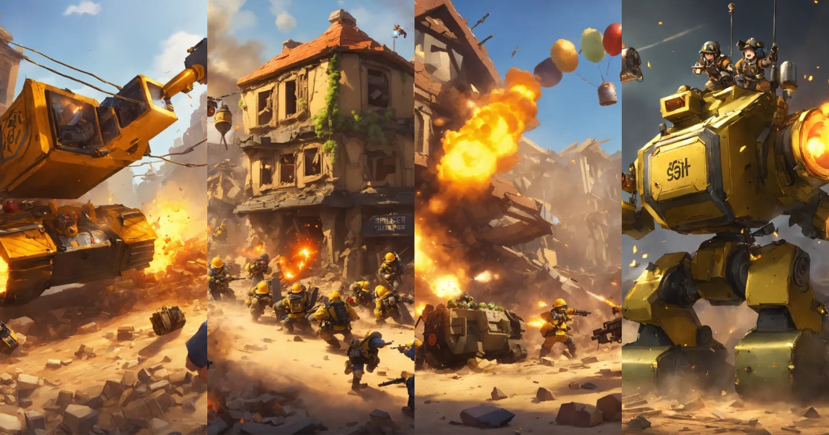 Lexica - Techies Demolitions was not so much a business as it was an excuse for Squee, Spleen ...