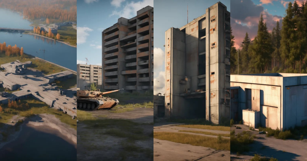 Lexica - 80s russian concrete war base hyper realstic 8k