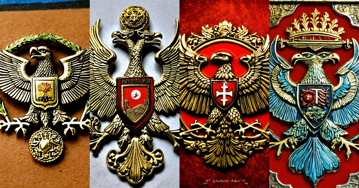 Lexica - Turkish,badge,double headed eagle
