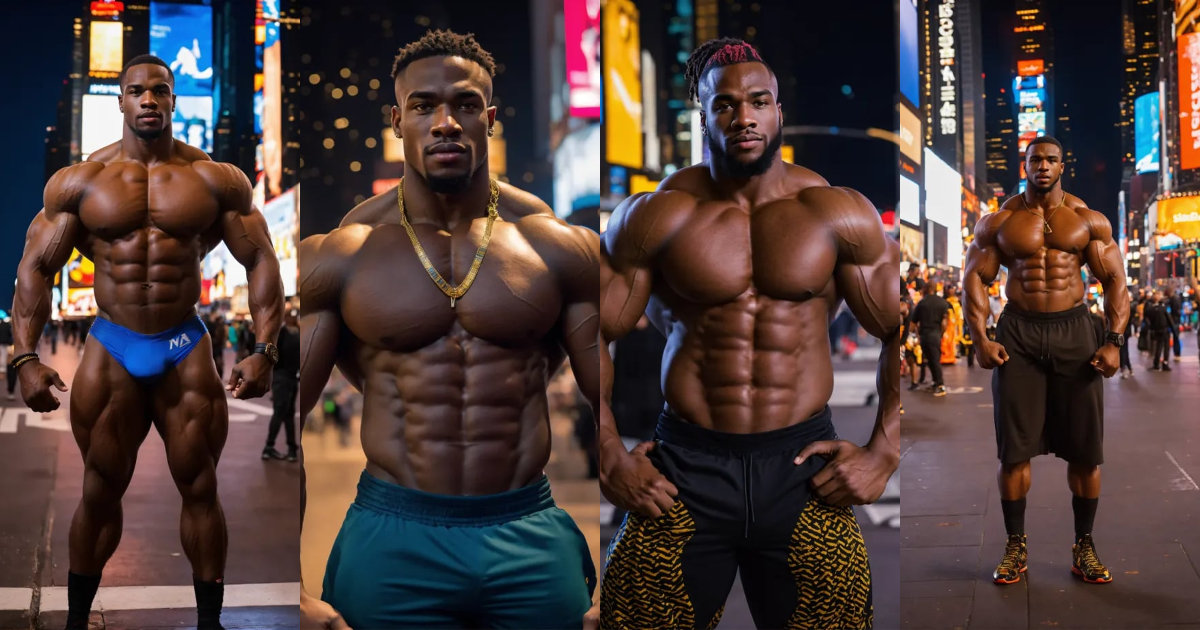 Lexica - 25-year-old ancient Nubian god with big muscles, big ...