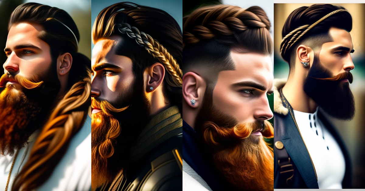 Lexica - Hairy beard braided