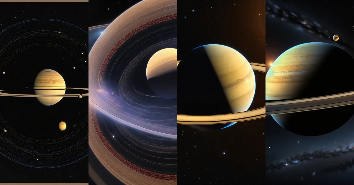 Lexica - THE PLANET SATURN AND THE RINGS AROUND IT