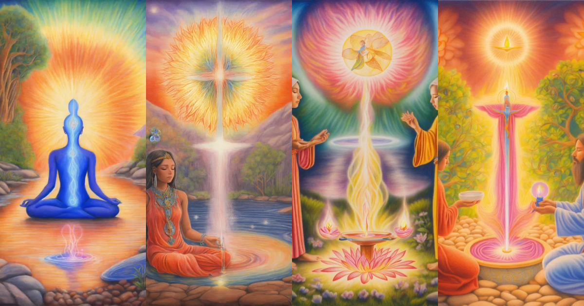 Lexica - Colored pencil drawing of spiritual cleansing treatment ...