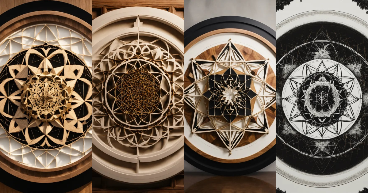 Lexica - Highly detailed beautiful sacred geometry, sharp focus ...