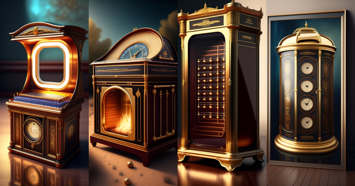 Lexica - A musical time machine memories, souvenirs past hyperrealist