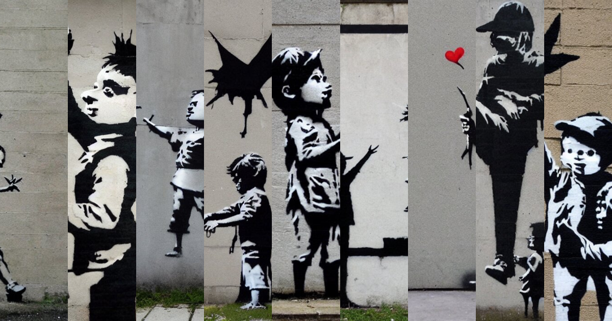 Lexica - Banksy artwork